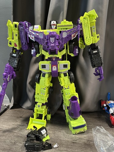 Transformers Combiner Wars DEVASTATOR with DNA Design DK-01 Upgrade Kit ...