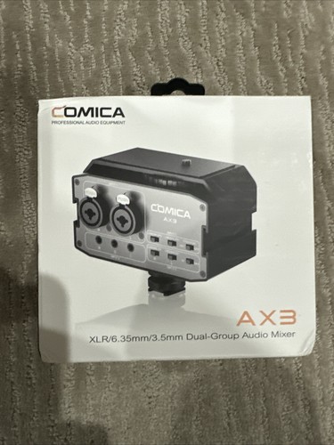 (CoMica) Dual-Channel XLR Audio Mixer w/ Preamp | eBay