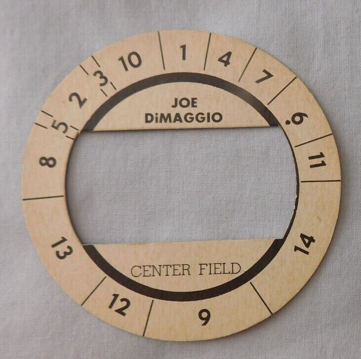 1957 Cadaco Disc Baseball Disc - Pick one | eBay