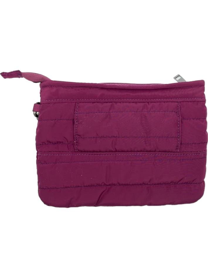 Zuda Quilted Nylon Convertible Shoulder Bag Blackberry | eBay