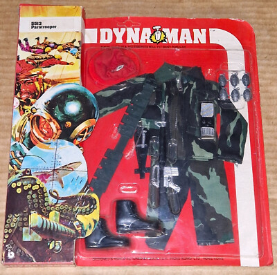 Dynaman Gi Joe Knock off ko Barter Toys 12' PARATROOPER Action Man ...