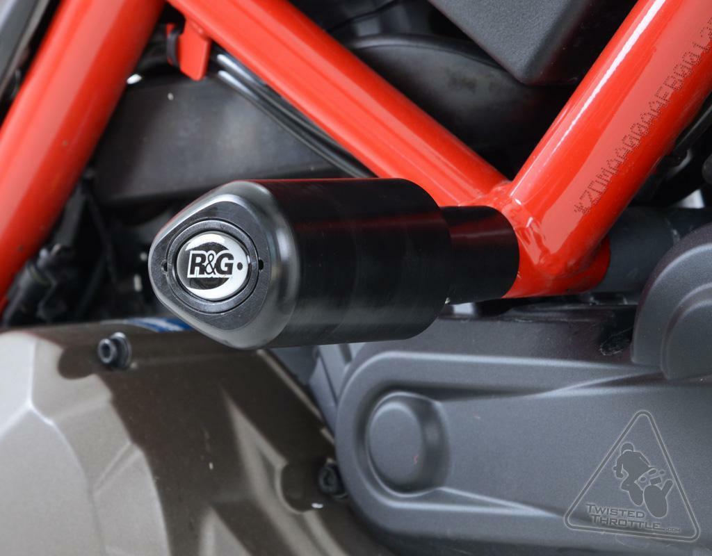 R&G Racing - CP0390BL - Aero Style Frame Slider for Ducati Multistrada ...