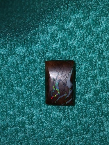 Opal Australian Boulder Opal Exotic Pattern Full Spectrum Polished ...