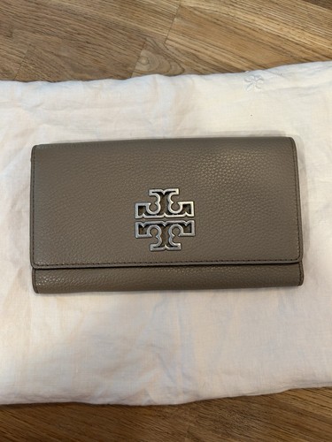 Tori Burch Wallet Leather Color Putty | eBay