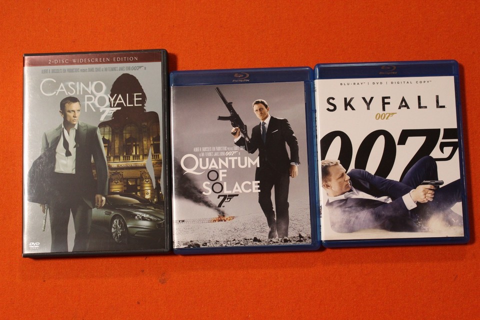 75% OFF SALE James Bond 007 DVD Lot 21 DVD's + 2 Blu-Ray SEALED | eBay
