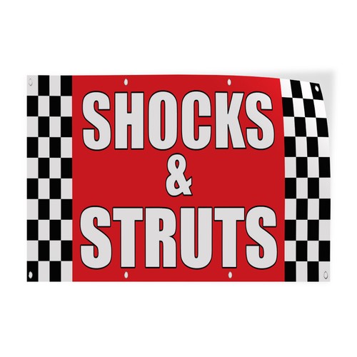 Decal Stickers Shocks & Struts Auto Body Shop Car Repair A Store Sign ...