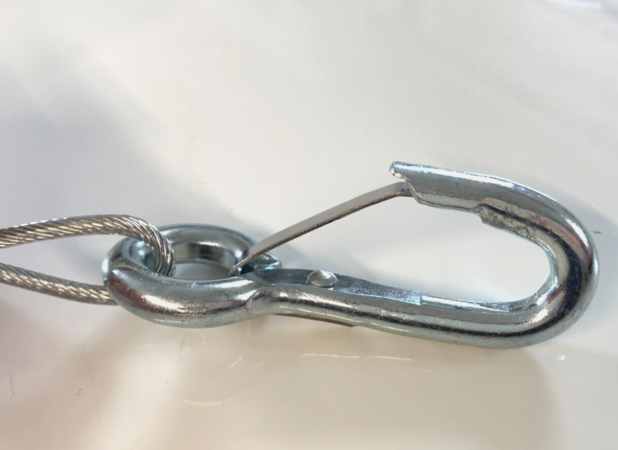 ALKO Breakaway Cable Spring Clip Red Caravan Trailer Handbrake Genuine ...