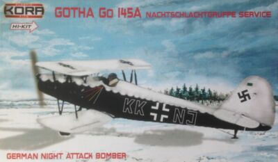 Gotha Go-145A German Night Attack - Plastic Model Kit, KPK7260, KORA ...