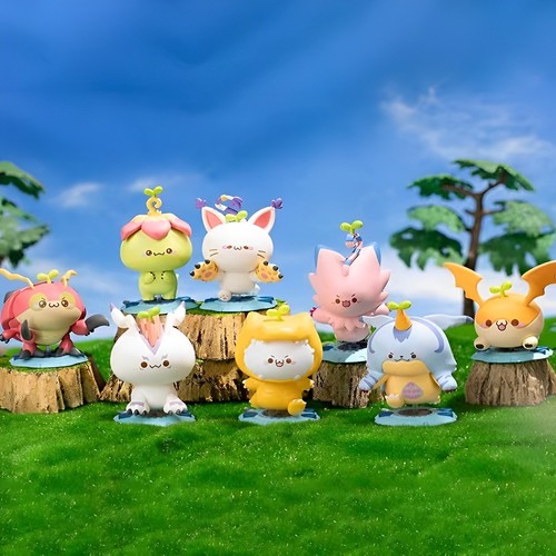 TOPTOY X Digimon Co branded Changcao Yan Tuanzi Series Blind Box Mini ...