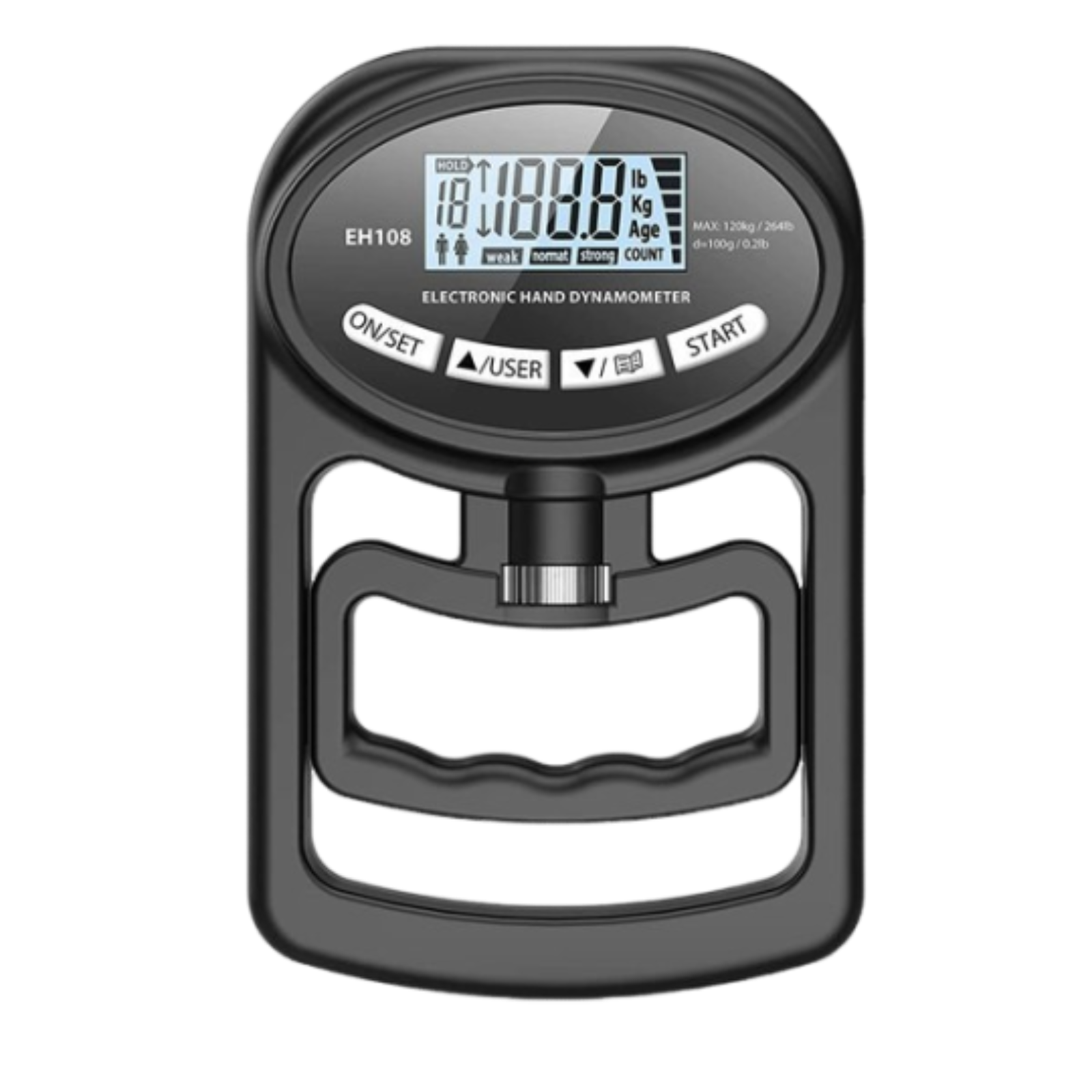 Digital Hand Dynamometer Grip Strength Measurement Meter Capturing Electronic | eBay