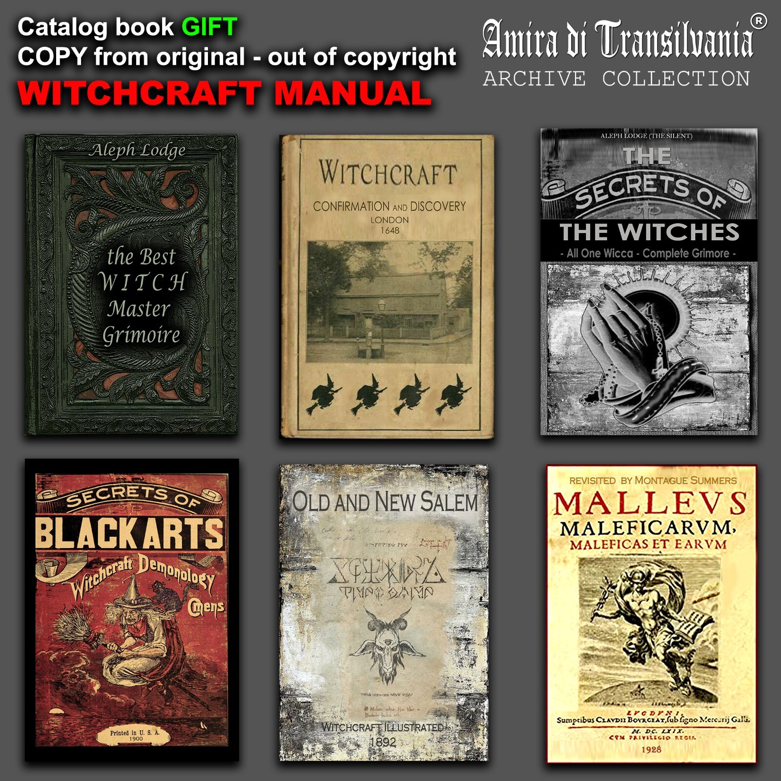 antique book occult black magic rare esoteric manuscript satanic ...