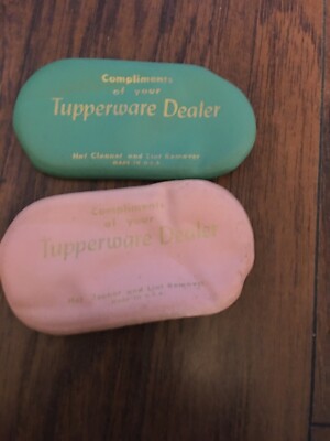 Very Rate Vintage Tupperware Sales Aid Hat And Lint Pad Circa 1967 $50 ...