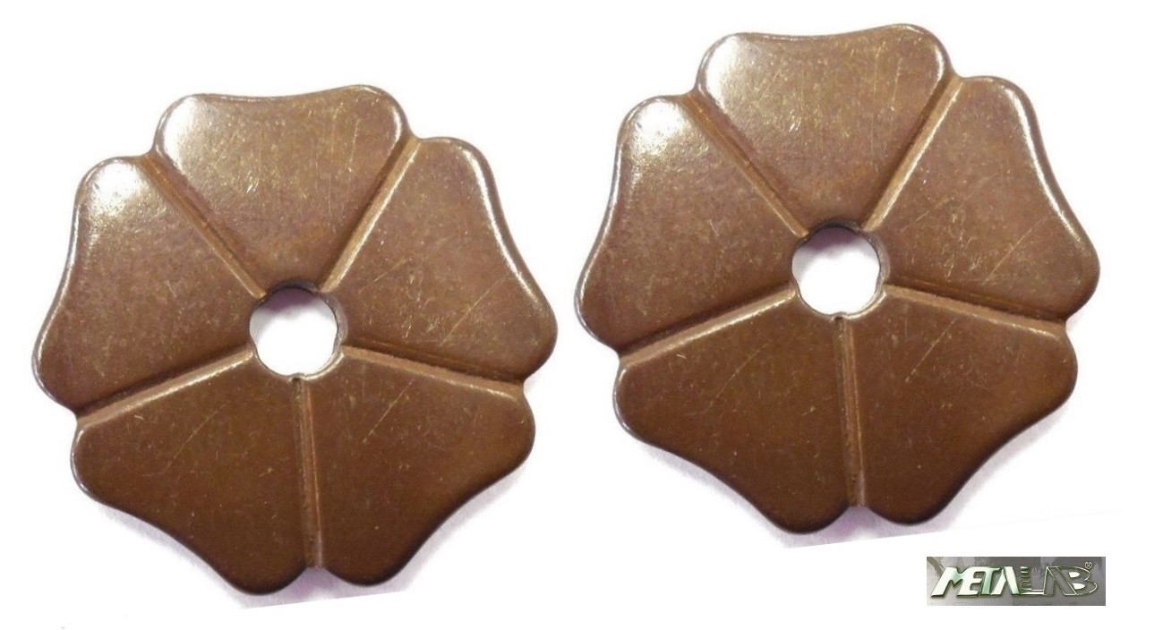 Cloverleaf Spur Rowels 1-3/8" Antique Brown Sold in Pairs by Metalab ...