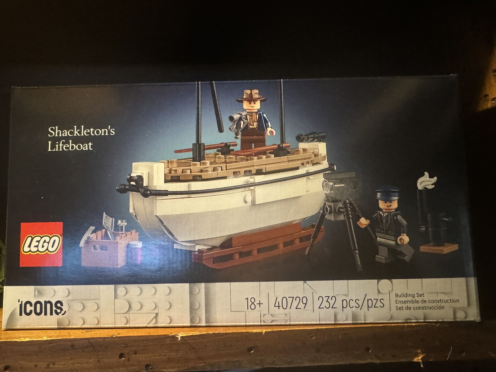 LEGO Icons Shackleton's Lifeboat 40729 GWP CONFIRMED ORDER—The ...