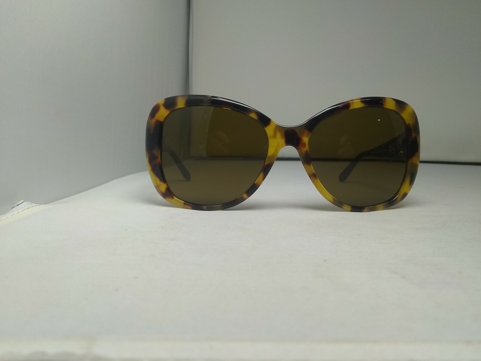 Ralph Lauren RL 8108Q 5004/73 SPOTTY TORTOISE BROWN 56 19 135 3N W/CASE ...