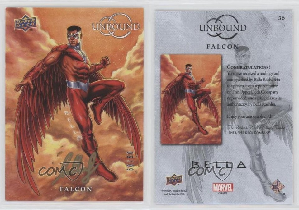 2024 Marvel Unbound Year 4 Artist 50/50 Falcon by Bella Rachlin #36 ...