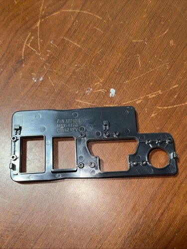 Microsoft XBOX 360 Slim REAR Port TRIM Panel Black Part Number: X821056 ...