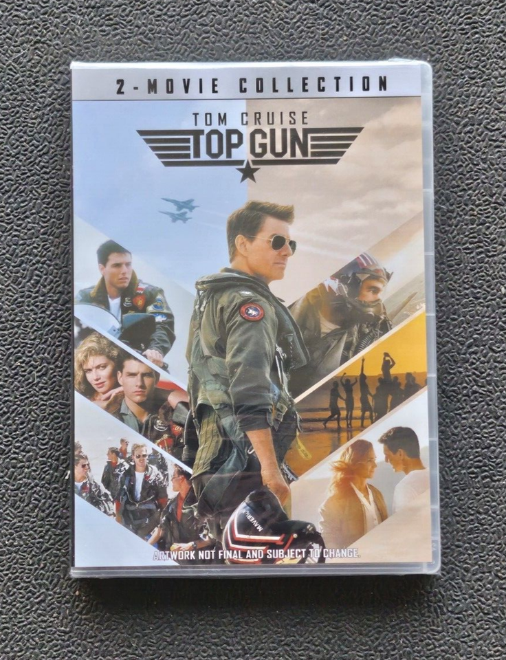 Top Gun: 2-Movie Collection DVD Set (Top Gun / Top Gun: Maverick) BRAND ...