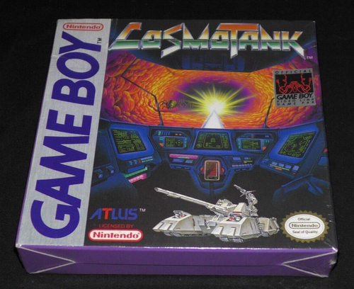 Cosmo Tank New Sealed CIB Game Boy Complete GameBoy Box Manual ...