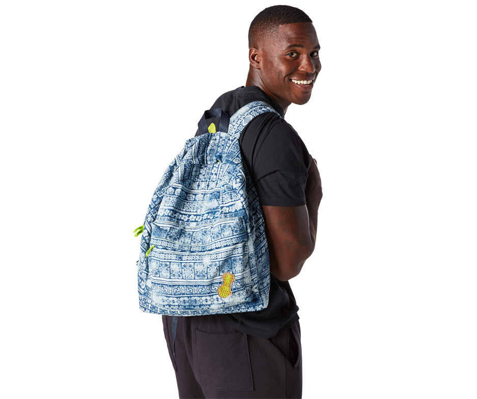 .Zumba Backpack Bag Tote Duffel Gym Travel-Denim Daze Let's Escape ...