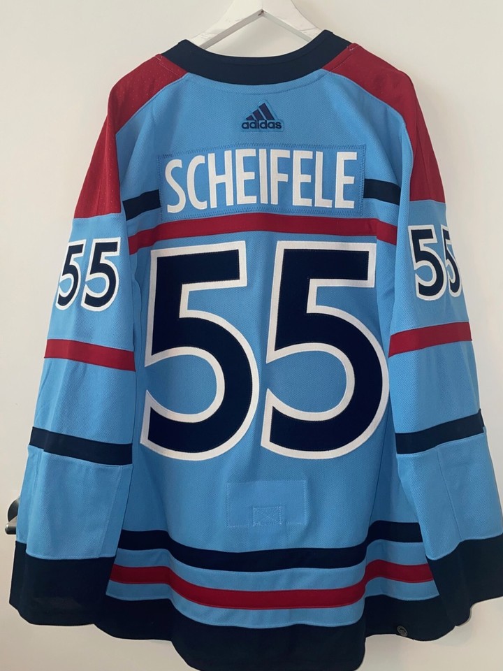 Authentic new Adidas Winnipeg Jets Mark Scheifele "A" Alternate jersey ...