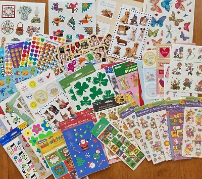 *REDUCED Prices Vintage AGC, Stickety-Doo-Da, Dennison, Etc Stickers ...
