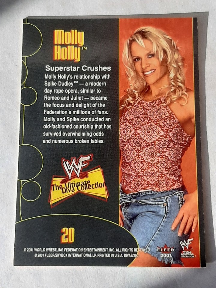 2001 Fleer WWF The Ultimate Divas Collection Molly Holly Card #20 | eBay