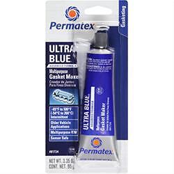 PMT-81724 Permatex RTV, Ultra Blue RTV Silicone, -65 To 500 degrees F ...