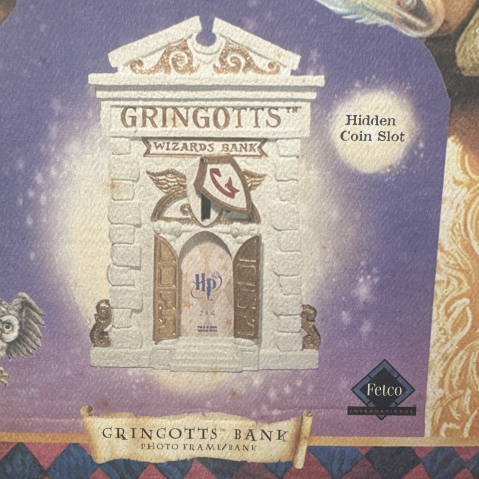 Gringotts Wizards Bank Picture Frame Wizarding World of Harry Potter ...