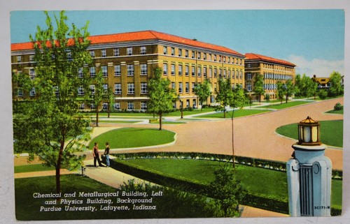 Vintage Chemical & Metallurgical & Physics Buildings Purdue University ...