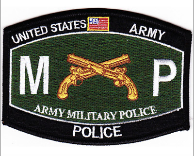 4.5" ARMY MOS 3521 MILITARY POLICE EMBROIDERED PATCH | eBay