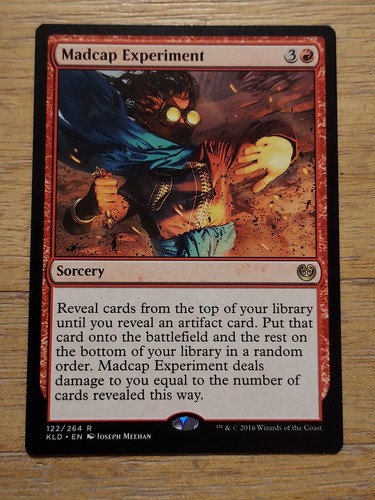 Madcap Experiment - Kaladesh Magic the Gathering MTG Single Card Nice ...