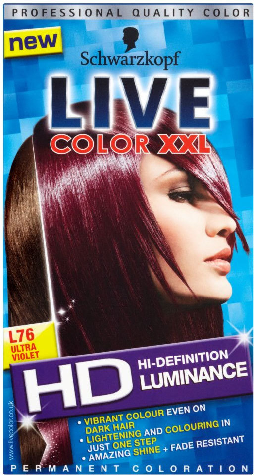 New Schwarzkopf Live Hair Color XXL Permanent Professional Quality ...
