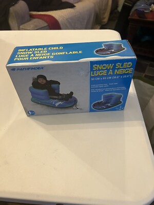 Pathfinder Inflatable Child Baby Toddler Winter Snow Sled Toboggan | eBay