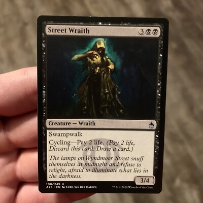 MTG Street Wraith Masters 25 108/249 Regular Uncommon | eBay