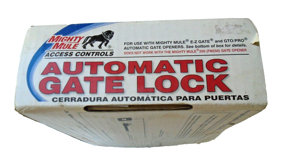 Mighty Mule Automatic Gate Lock FM143 for E-Z Gate GTO/Pro Automatic ...