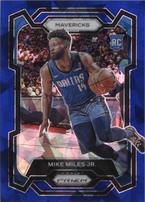 2023-24 Panini Prizm - Mike Miles Jr. #295 Blue Ice Prizm /125 (RC) for ...