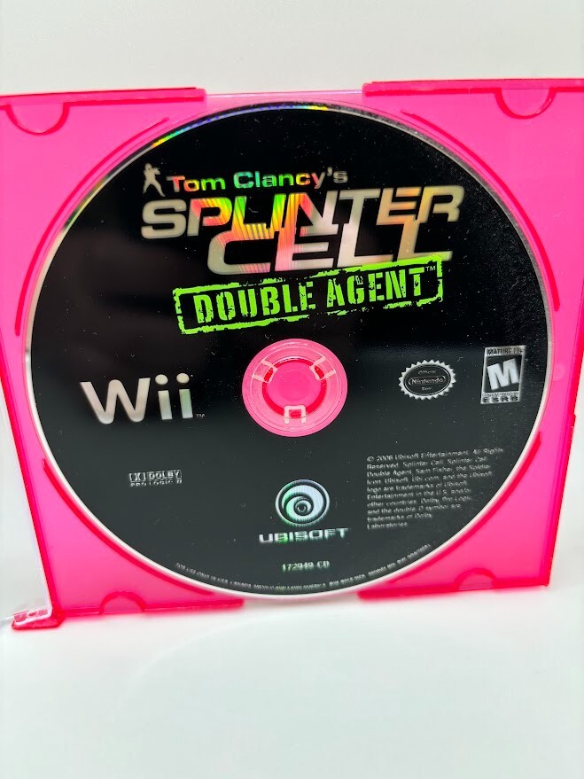 Tom Clancy's Splinter Cell: Double Agent (Nintendo Wii 2006) Disc Only ...