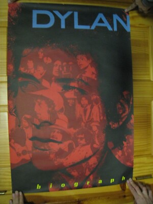 Bob Dylan Poster Biography Collage Vintage | eBay