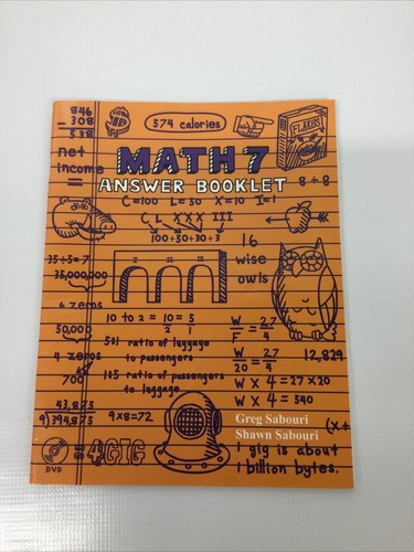 Teaching Textbooks Math 7 Answer Key - Paperback By Greg Sabouri - GOOD ...