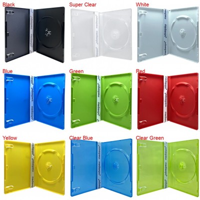 PREMIUM STANDARD Single DVD Cases 14MM (100% New Material) Lot | eBay