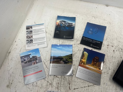 15-19 MERCEDES BENZ AMG S63 S65 S550 W222 OEM OWNERS MANUAL POUCH BOOKS ...
