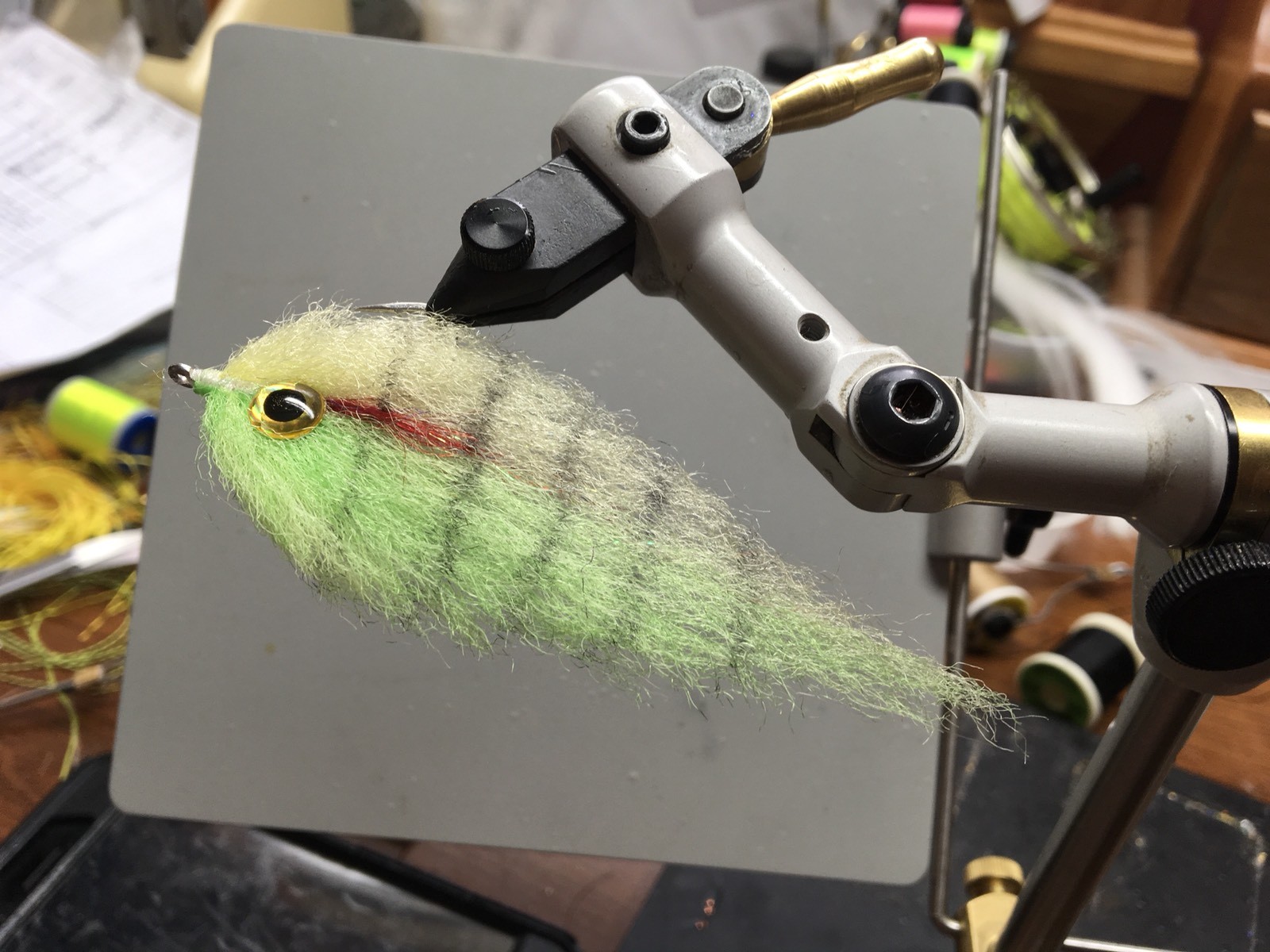 Saltwater Flies EP Baitfish 2/0 Ghost Tarpon ,snook Redfish | eBay