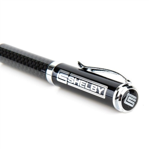 Shelby CS Logo Black Carbon Fiber Epoxy Pen - Ford Mustang GT500 GT350 ...
