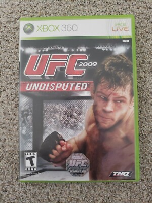 UFC Undisputed 2009 Xbox 360 Game Kids MMA Boxing/Wrestling ...