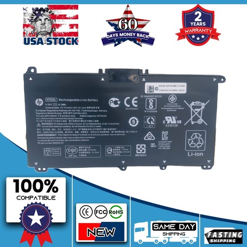 NEW Genuine OEM HT03XL Battery for HP Pavilion L11421-2C2 L11119-855 15 ...