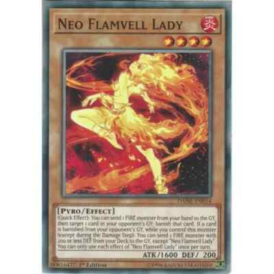 Neo Flamvell Lady - DANE-EN014 - Common - 1st Edition - YuGiOh | eBay UK