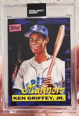 KEN GRIFFEY JR. Topps Project 2020 #66 by JACOB ROCHESTER SEATTLE ...