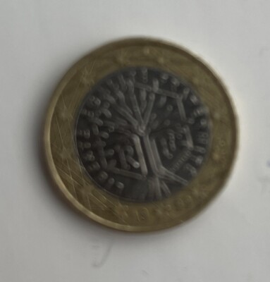 Rare 1 Euro Coin RF France 1999 Collectors Item | eBay