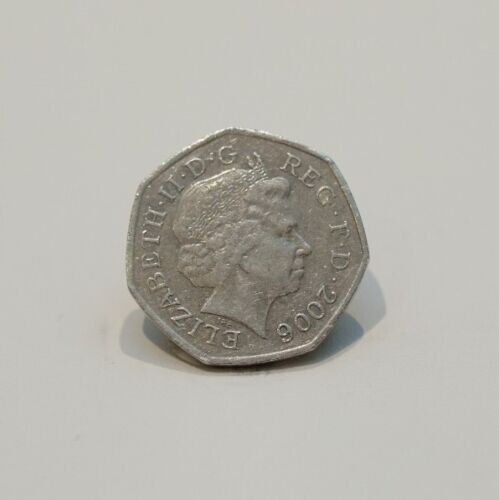 RARE Fifty Pence 50p Commemorative World War 2 ll Coin 2006 wounded ...